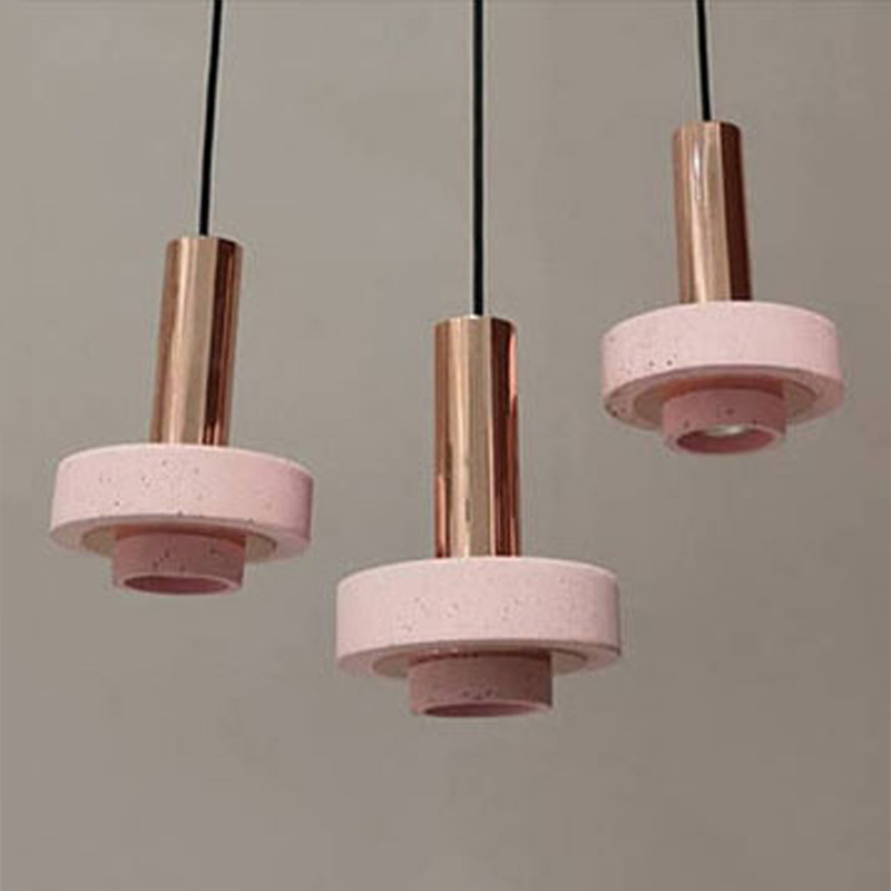 Nordic Aluminum Terrazzo LED Pendant Light - CharmyDecor - CharmyDecor