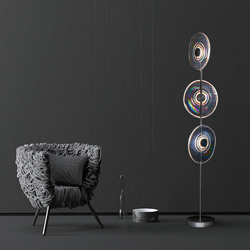 Modern Simple Laser Glass Floor Lamp - CharmyDecor - CharmyDecor