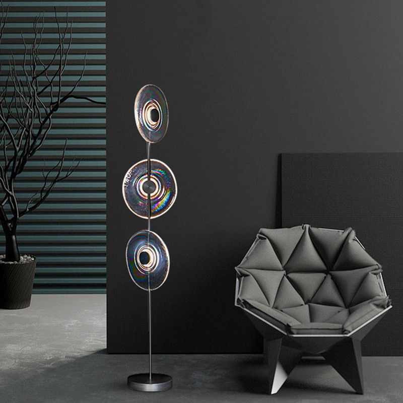 Modern Simple Laser Glass Floor Lamp - CharmyDecor - CharmyDecor