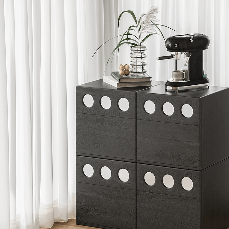 Contemporary Wooden Small Storage Cabinet- CharmyDecor