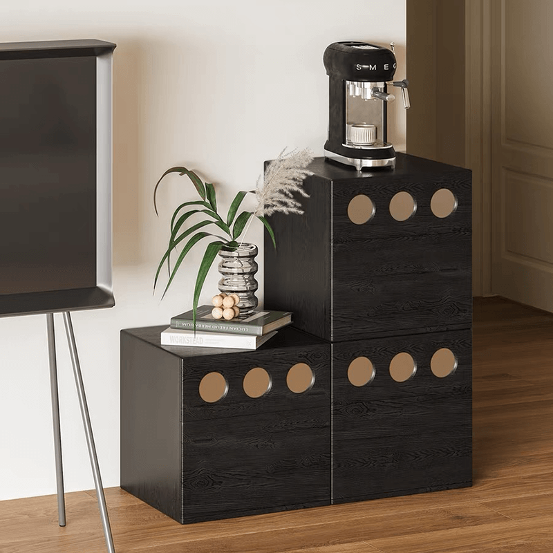 Contemporary Wooden Small Storage Cabinet- CharmyDecor