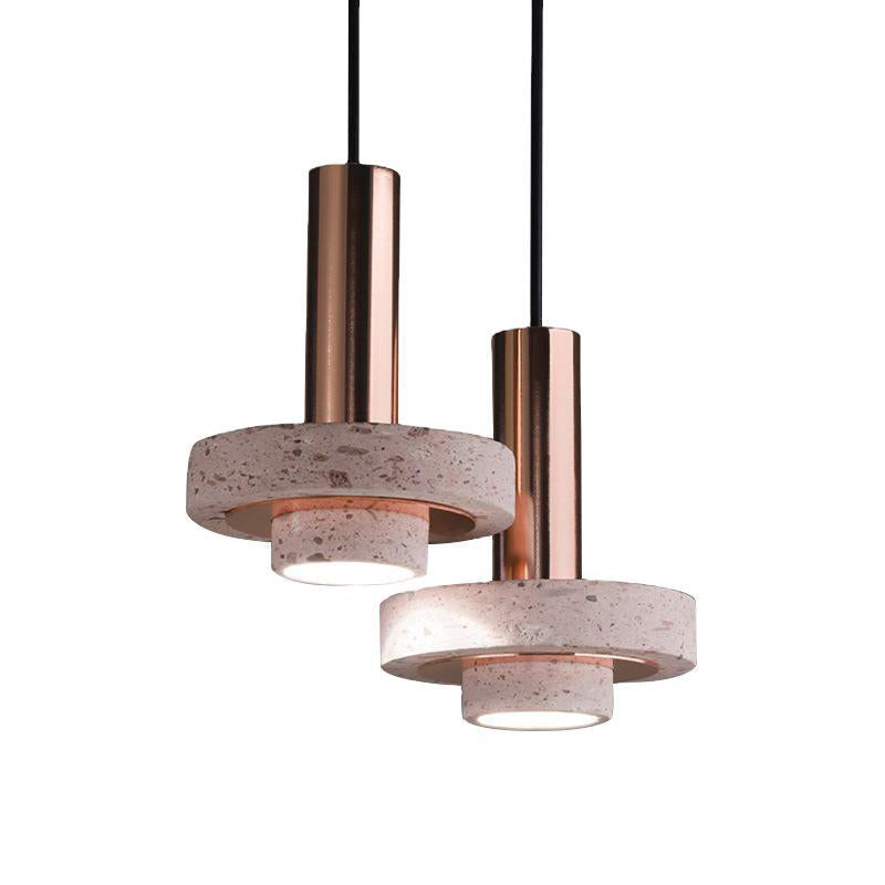 Nordic Aluminum Terrazzo LED Pendant Light - CharmyDecor - CharmyDecor