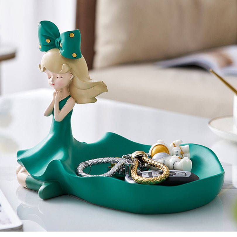 Korean Style Cute Girl Candy Tray – Storage Solution – CharmyDecor