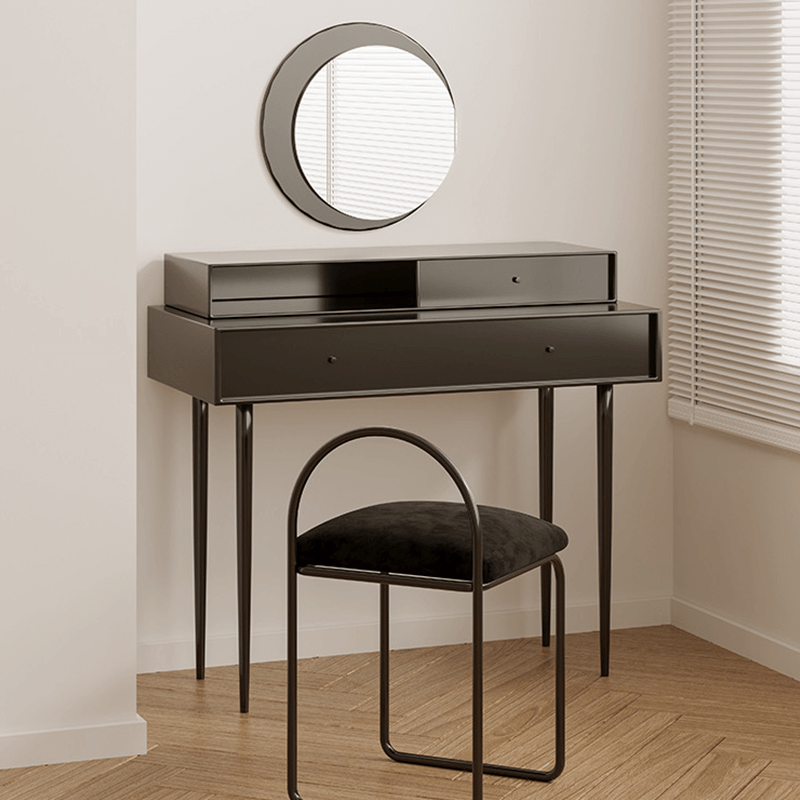 Minimalist Classic Solid Wood Vanity Table - CharmyDecor