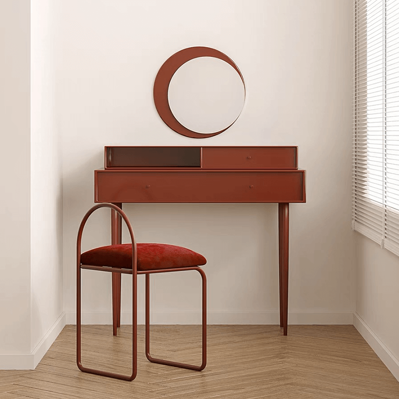 Minimalist Classic Solid Wood Vanity Table - CharmyDecor