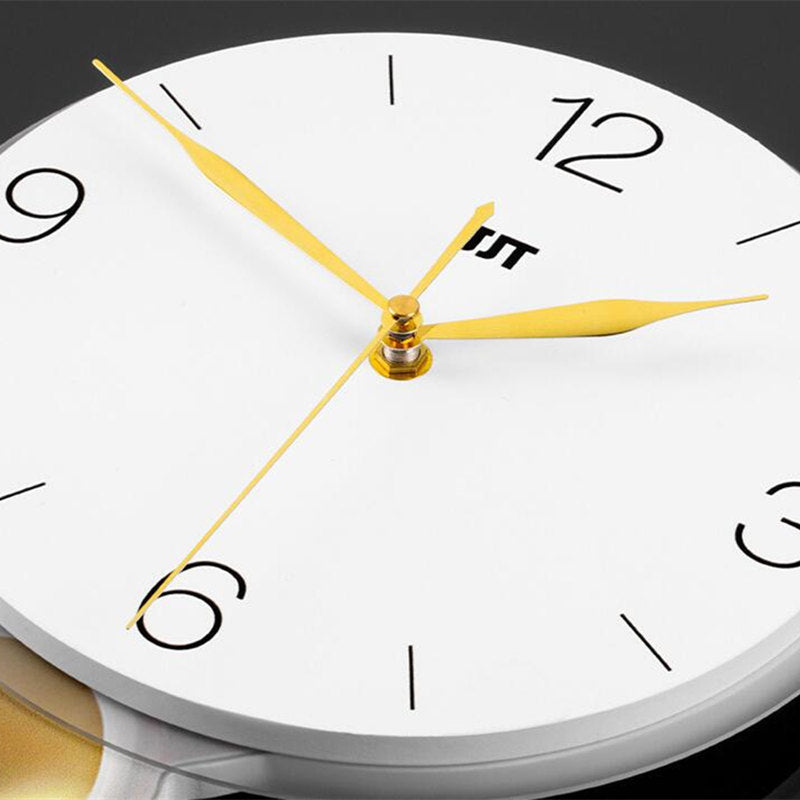 Contemporary Cartoon Bear Wall Clock for Kids' Rooms – CharmyDecor