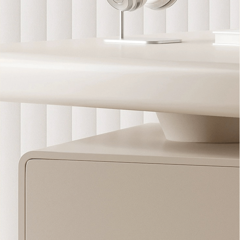 Modern Office Desk with Arc Base - CharmyDecor