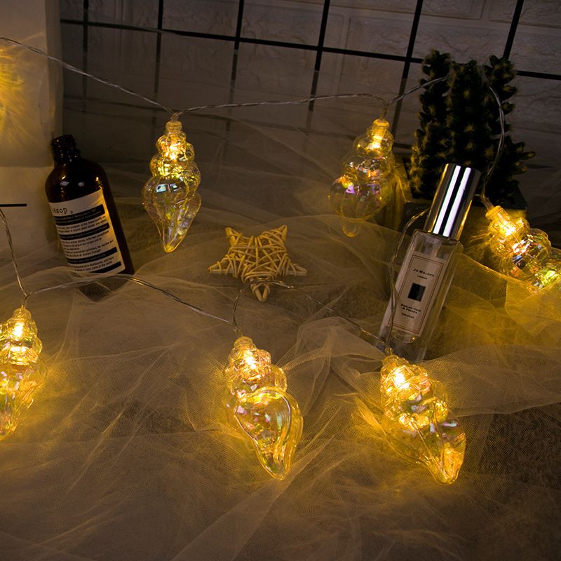 Modern Clear Plastic LED String Light – CharmyDecor