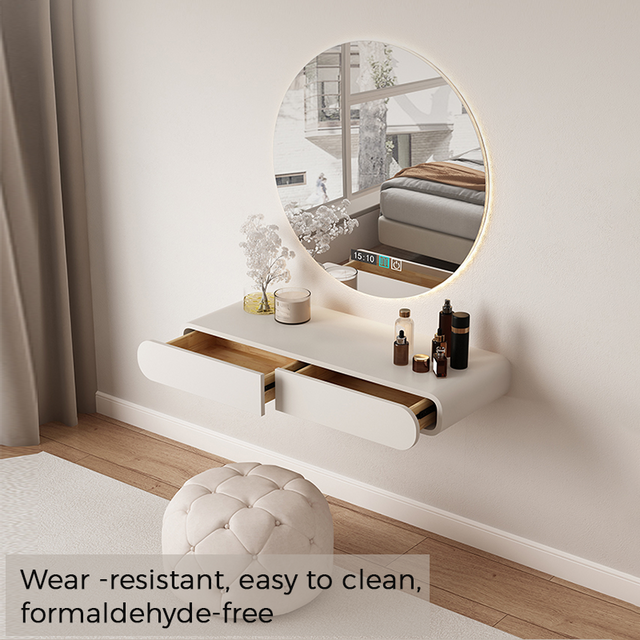 Modern Floating Makeup Vanity – CharmyDecor