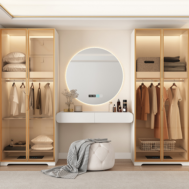 Contemporary Wall-Mounted Makeup Vanity Table – CharmyDecor